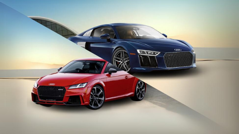 Audi TT 2018 vs Audi R8 2018: Qual dos modelos vale mais a pena comprar ...