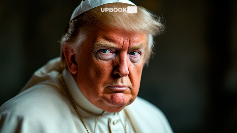 Foto Donald Trump de papa: Veja a imagem que ele postou feita com IA ...